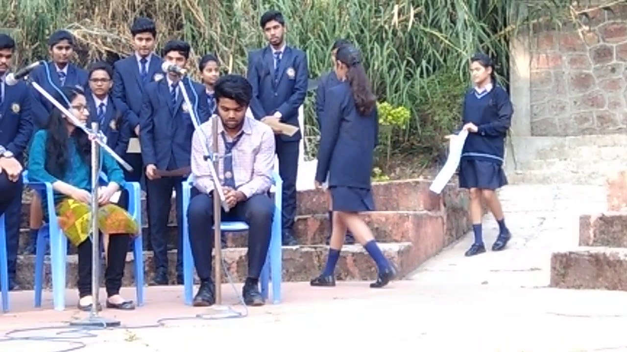 Class assembly by the students of grade 11. - YouTube