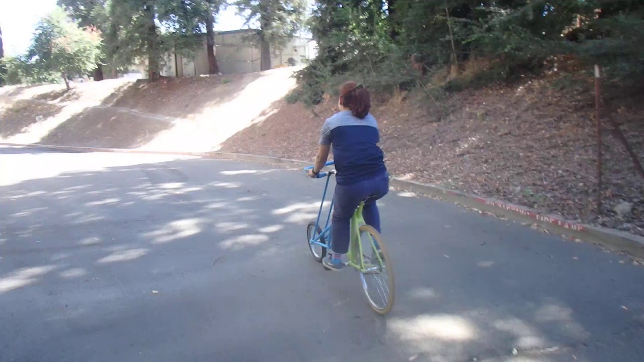 Test Ride of the First Realized Optimal Lateral Handling Bicycle (Video ...