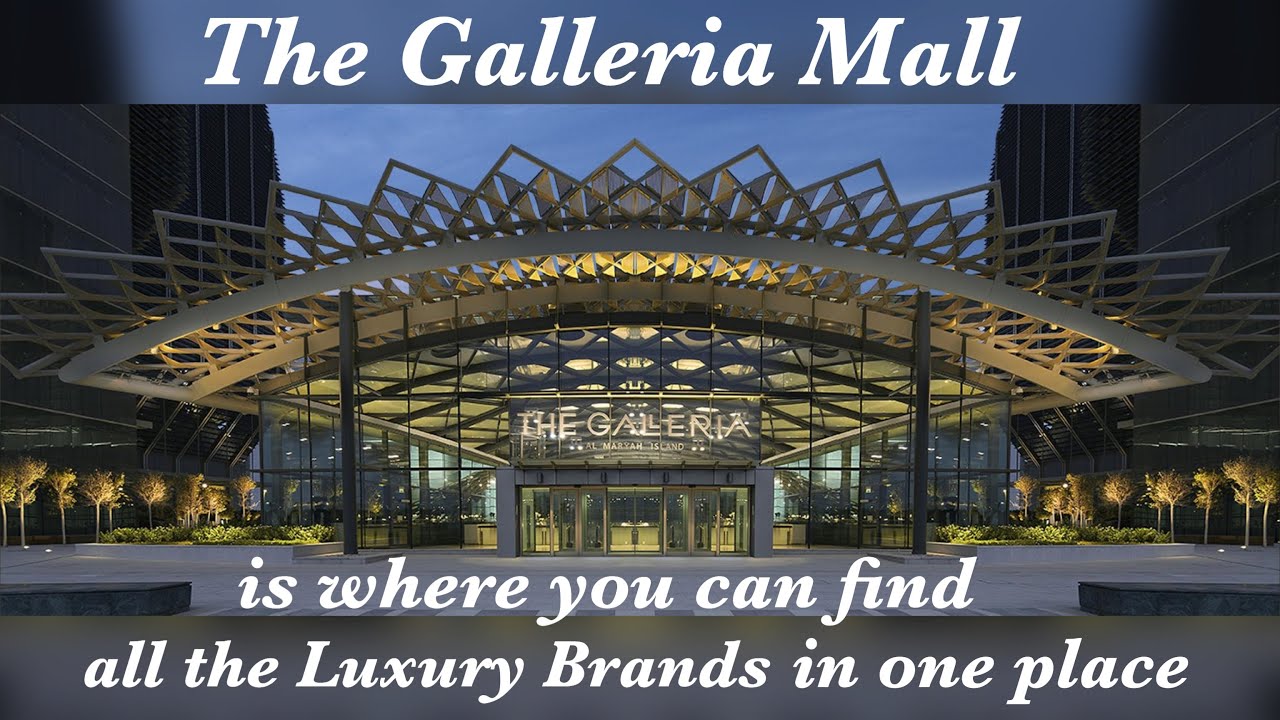 Discovery: Luxury Stores at The Galleria Mall - Inside Tour - YouTube