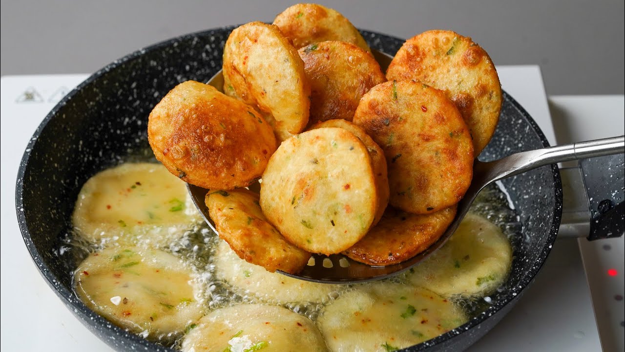 Aloo Nashta Recipe | Flour Potato Snacks Recipe | Crunchy Cheese Aloo ...