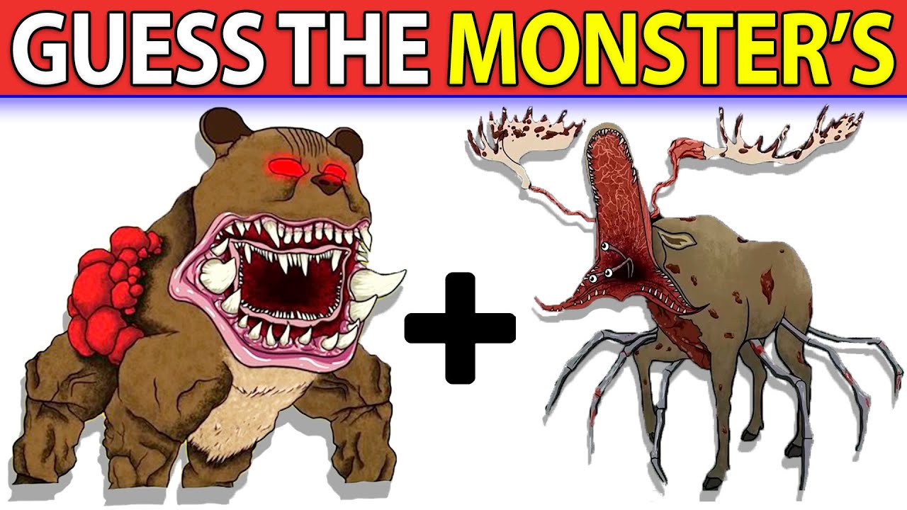 Guess the MONSTER by VOICE in Zoochosis Horror Game / Bear + Moose ...