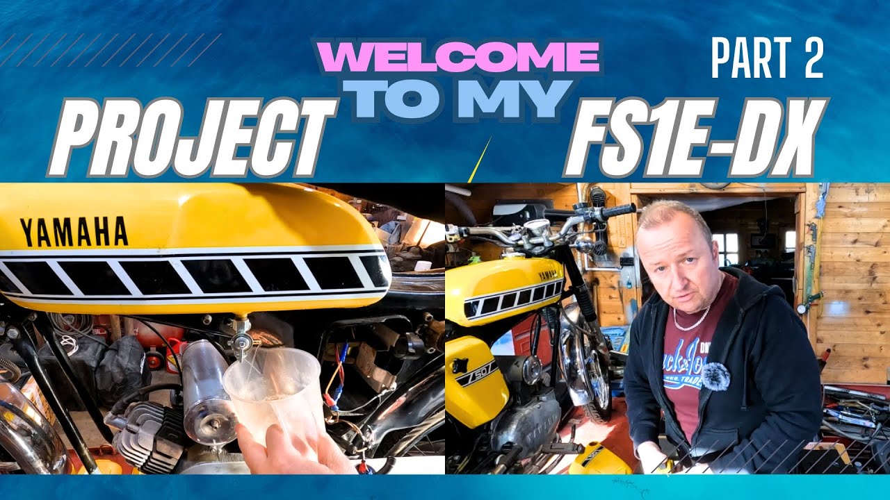 Why Im Restoring This Rare 1977 Yamaha FS1E DX Motorcycle? - YouTube