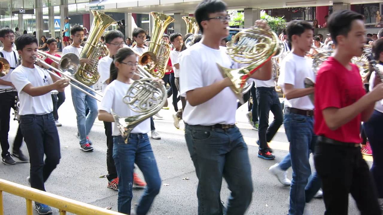 SYF 2016 Parade of Bands - AMKSS Ang Mo Kio Secondary School 14of20 [HD ...