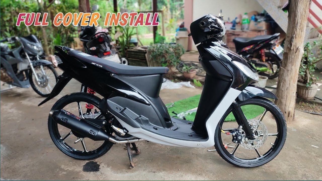 MIO SPORTY COVER INSTALL. - YouTube