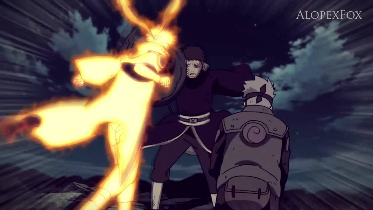 Kakashi and Naruto vs Obito and Madara(Falling Inside The Black) - YouTube