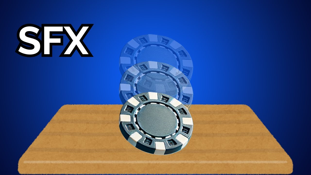 Plastic Token Tossed on Table - Sound Effect - YouTube