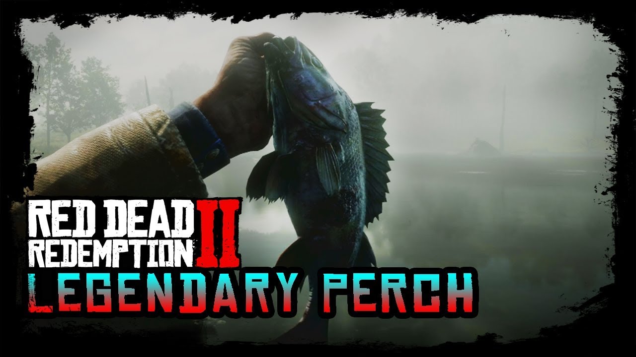 RED DEAD REDEMPTION 2 - LEGENDARY PERCH - LOCATION - SPECIAL LURE - HOW ...