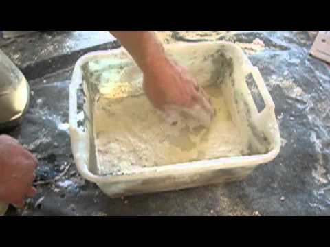 Mixing Plaster - YouTube