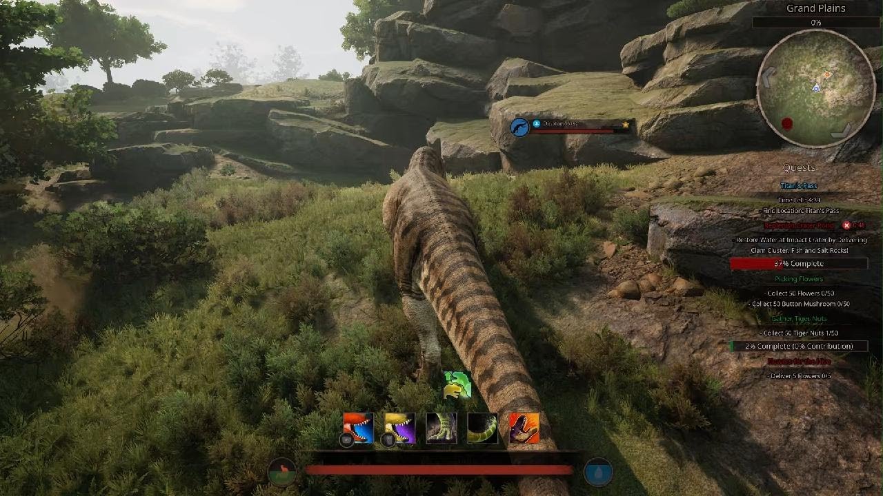 Path of Titans - Bars Feeds So Many - YouTube