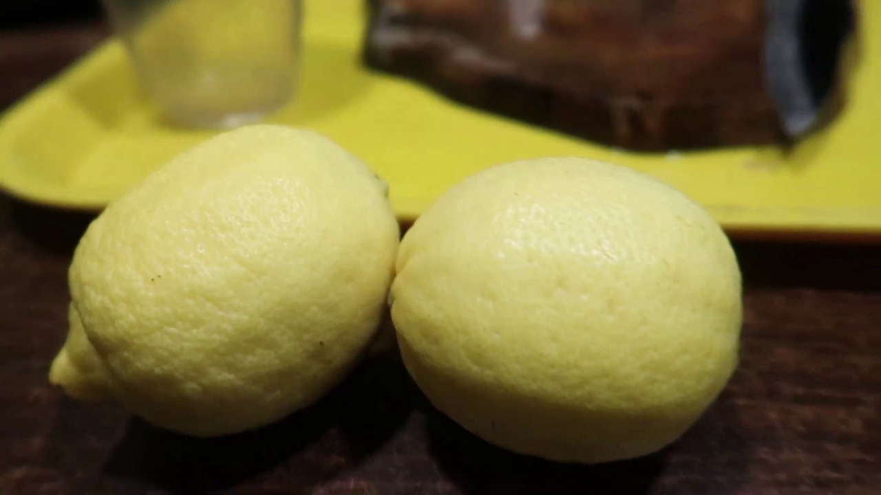 Lemon Juice B-Roll - YouTube