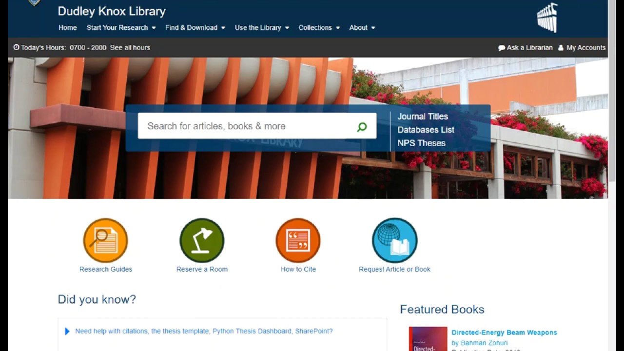 Request Article or Book (Interlibrary Loan) - YouTube