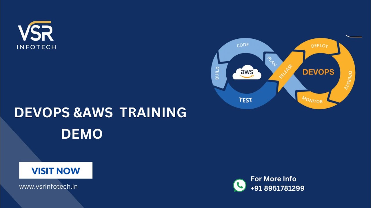 DEVOPS &AWS Training with Placement Assistance | Vsr Infotech | Contact : +91 8951781299 - YouTube