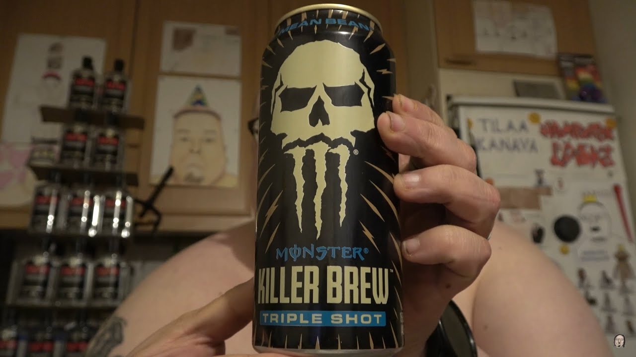 Juomatesti: Monster Killer Brew Mean Bean Triple Shot - YouTube