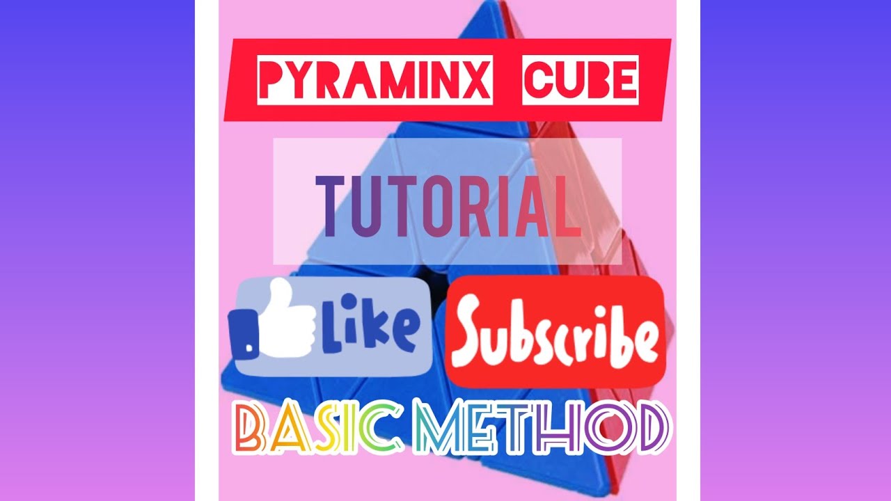 Pyraminx cube tutorial | Basic Algorithms (In Hindi) - YouTube