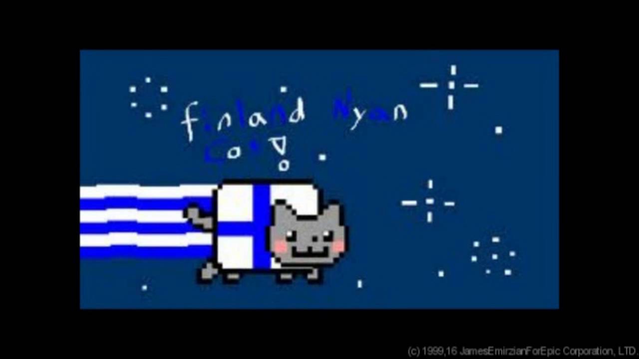 Scary Pop Up Nyan Cat In 10 Minutes Screamer - Nyan Cat Finnish - YouTube
