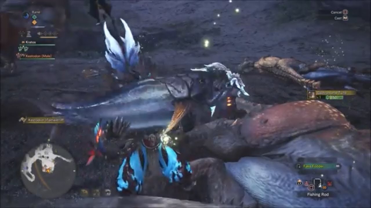 Monster Hunter World - Catch the biggest fish! - YouTube