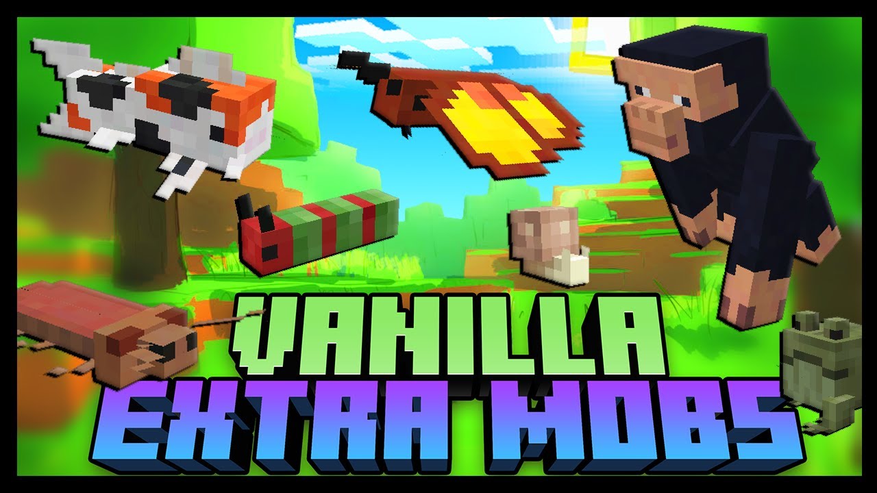 COMPLEMENTO DE MOBS PARA O MINECRAFT VANILLA! NOVOS ANIMAIS ÉPICOS ...