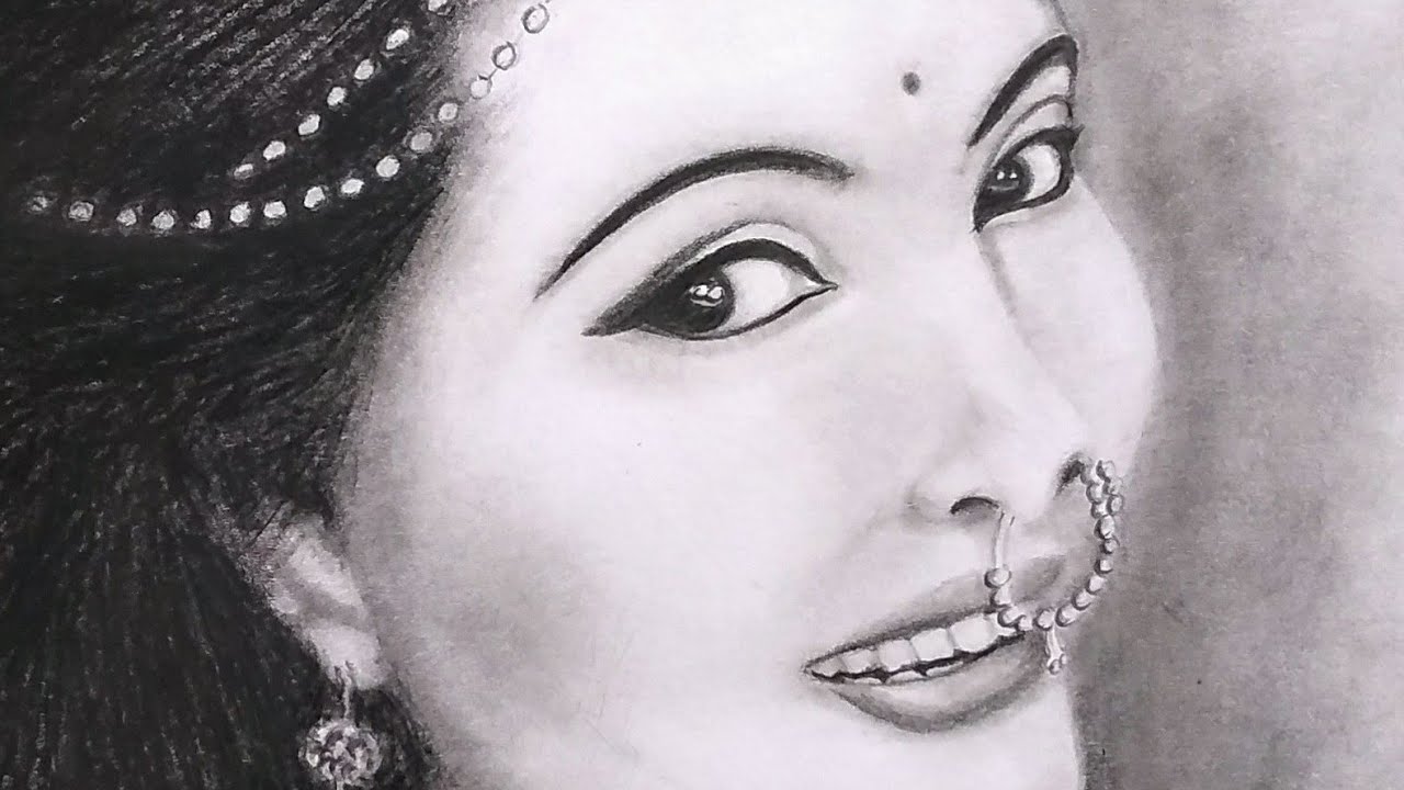 Pencil drawing for one of my subscriber /how to draw - YouTube