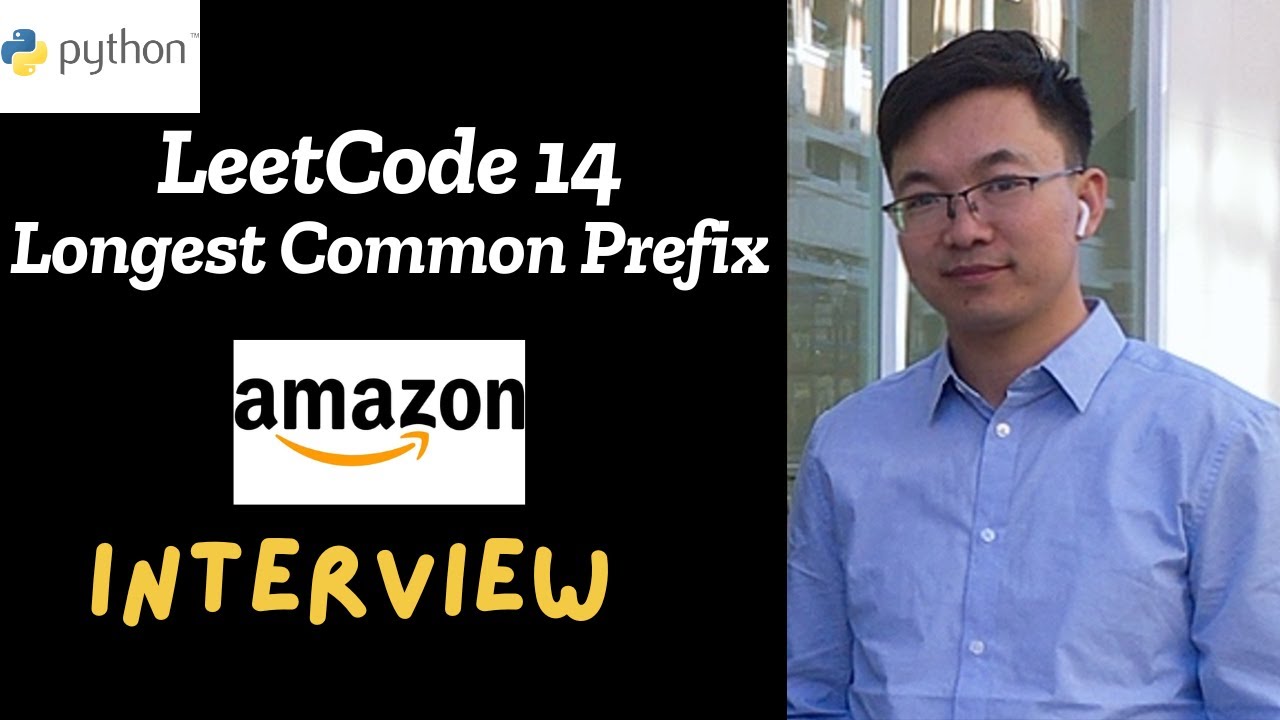 LeetCode 14 Longest Common Prefix Python - YouTube