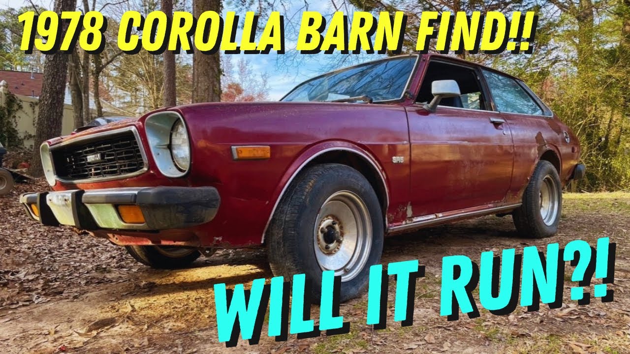 Parked for 31 years?! Te51 Corolla - WILL IT RUN?! Episode 1 - YouTube
