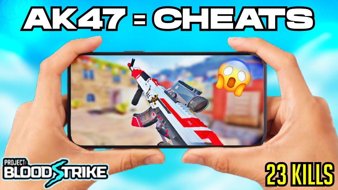 BLOODSTRIKE AK47 IS CHEATING SOLO SQUAD PRO HANDCAM GAMEPLAY - YouTube