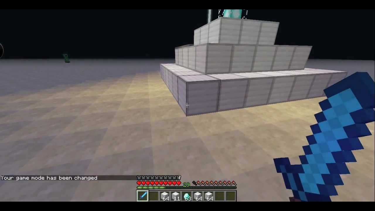 How to Build a Beacon Temple In Minecraft 1.4.2 - YouTube