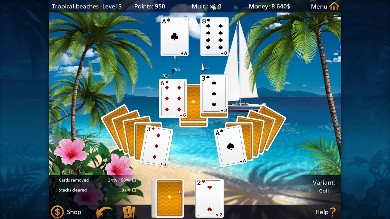 Solitaire: Holiday Season (Gameplay) - YouTube