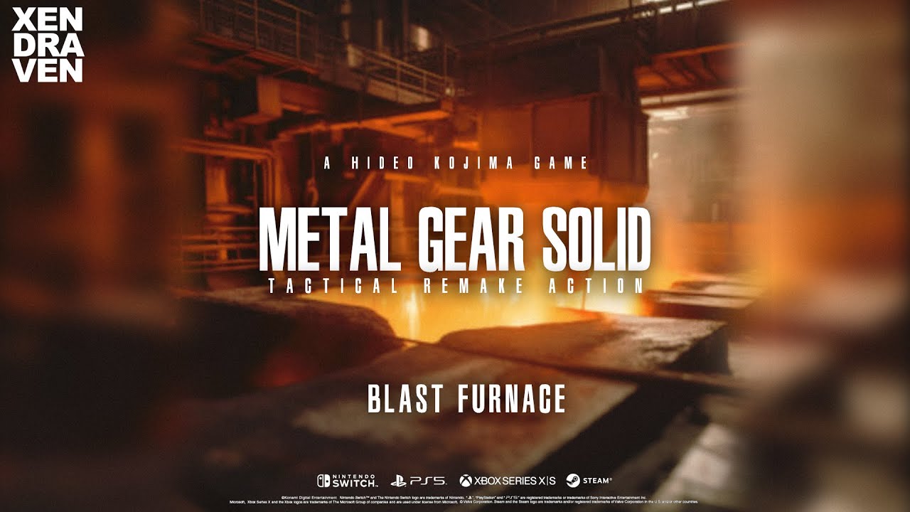 Metal Gear Solid Remake - Blast Furnace - YouTube