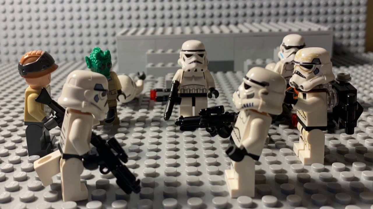 Battle Of Sullust (Lego Star Wars Stop motion) - YouTube