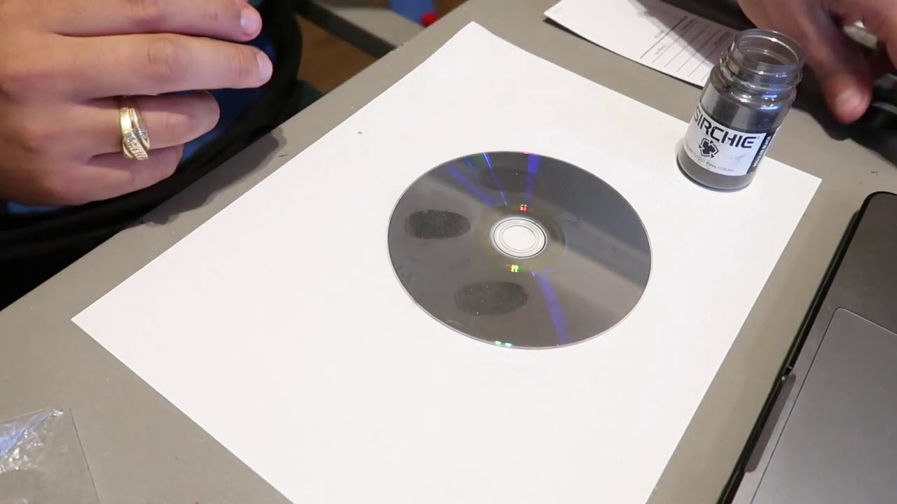 Latent Fingerprint Development Powders - YouTube