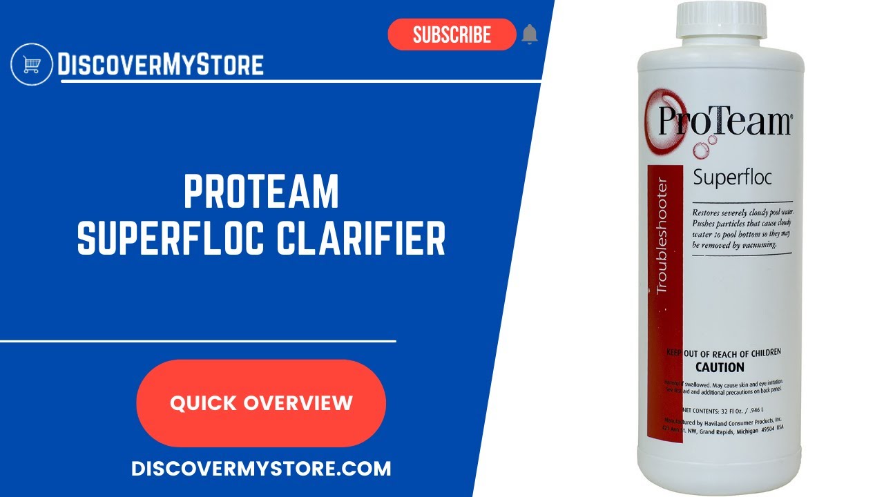 ProTeam Superfloc Clarifier - YouTube