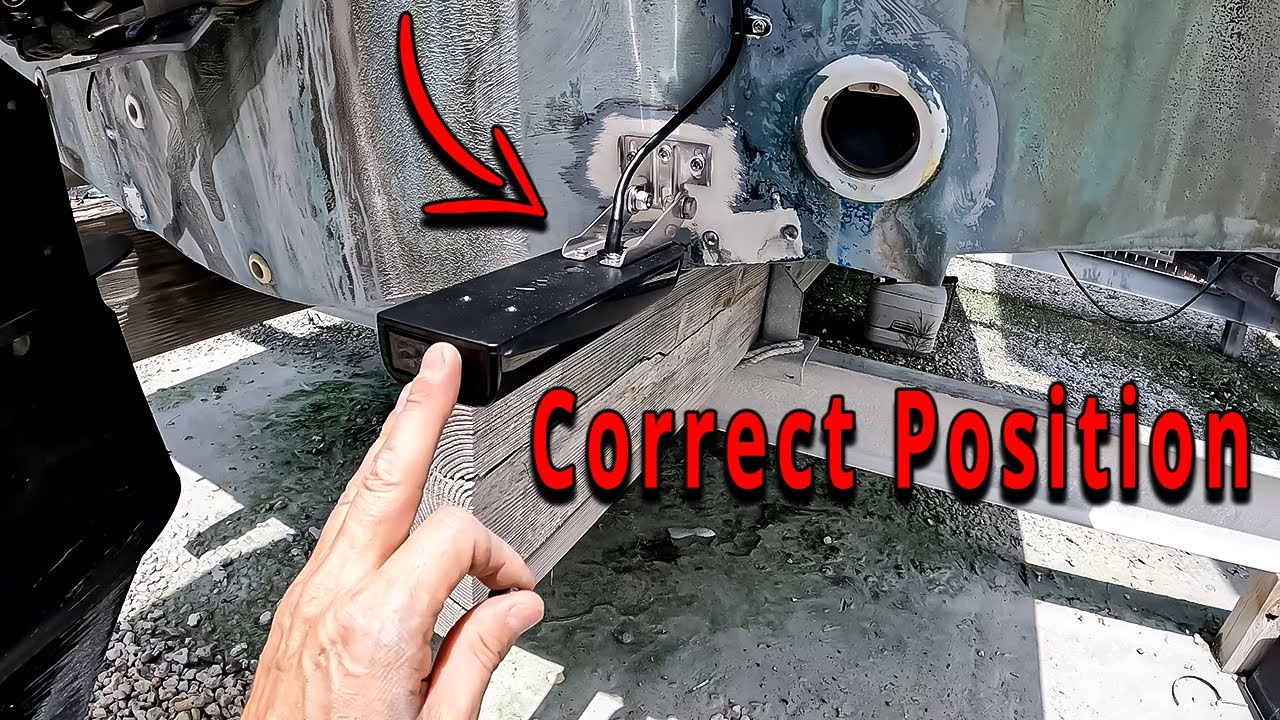 Installing A Boat Transducer! - YouTube