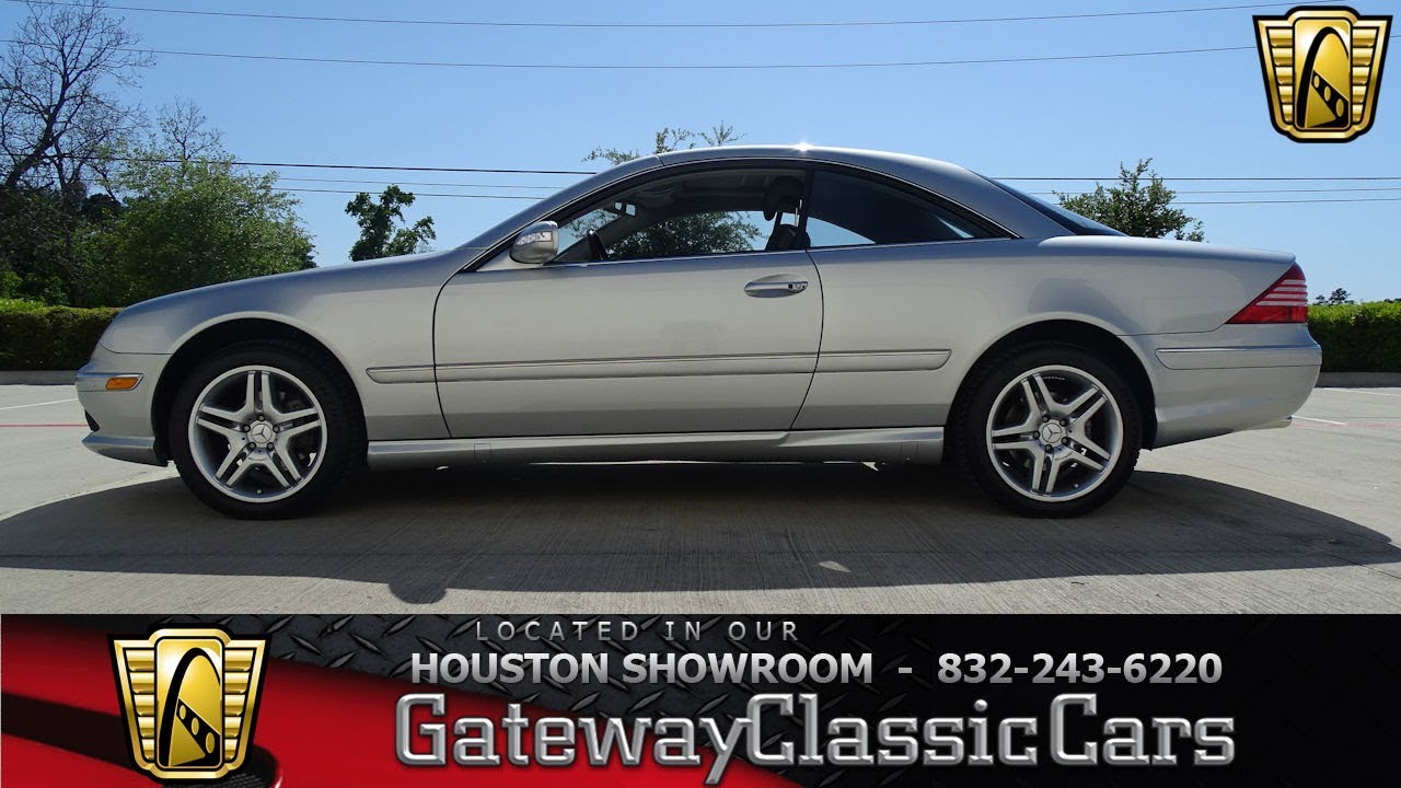 2006 Mercedes CL500 Gateway Classic Cars #1183 Houston Showroom - YouTube