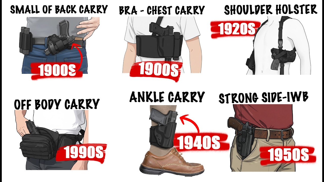 All Types of Concealed Carry Explained - YouTube