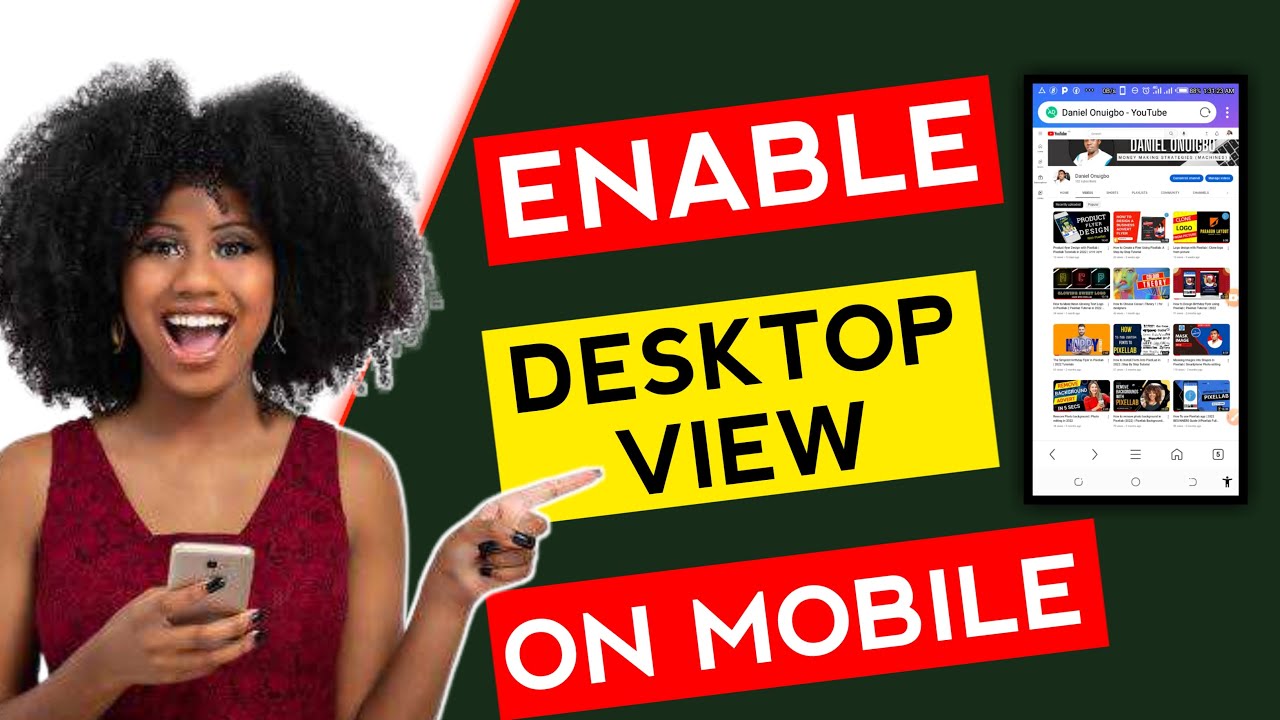 How to enable Desktop site on Mobile Phone in 2025 - YouTube