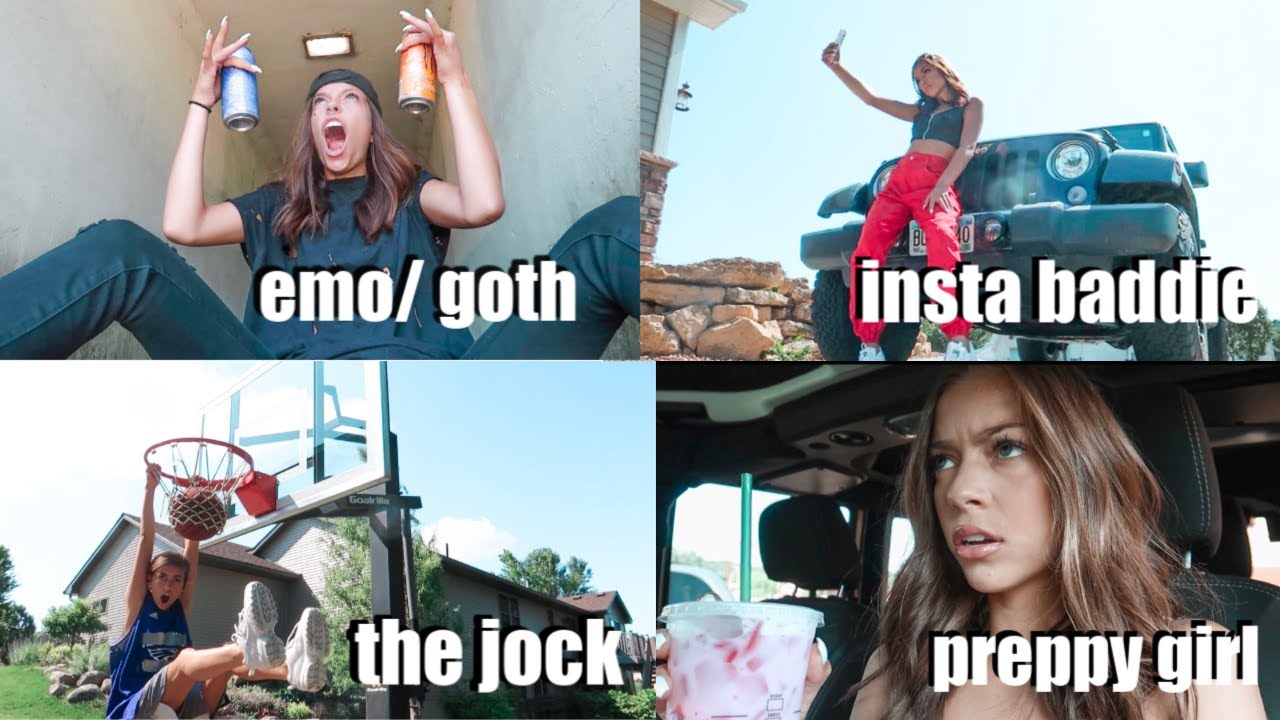 transforming myself into the classic stereotypes of people... - YouTube