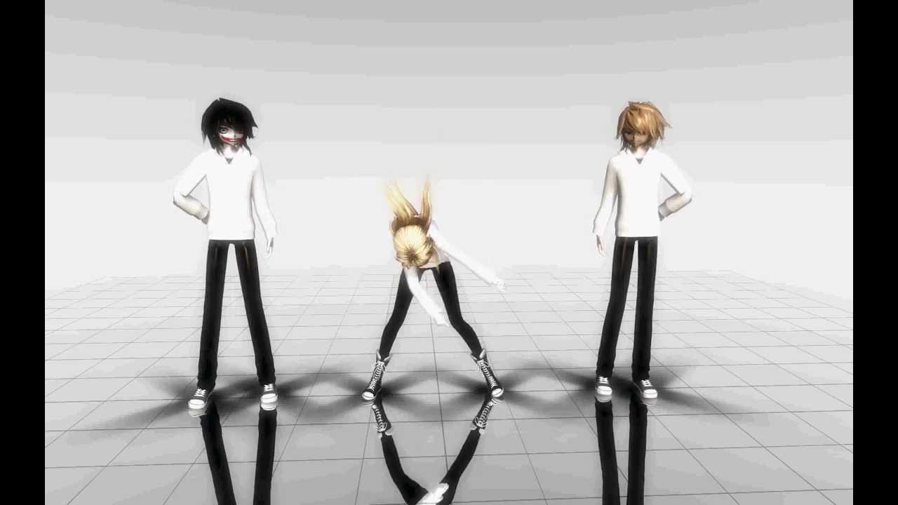 Jeff the killer&A.L.&Jeffrey-Wonderful! Nippon! (MMD) - YouTube