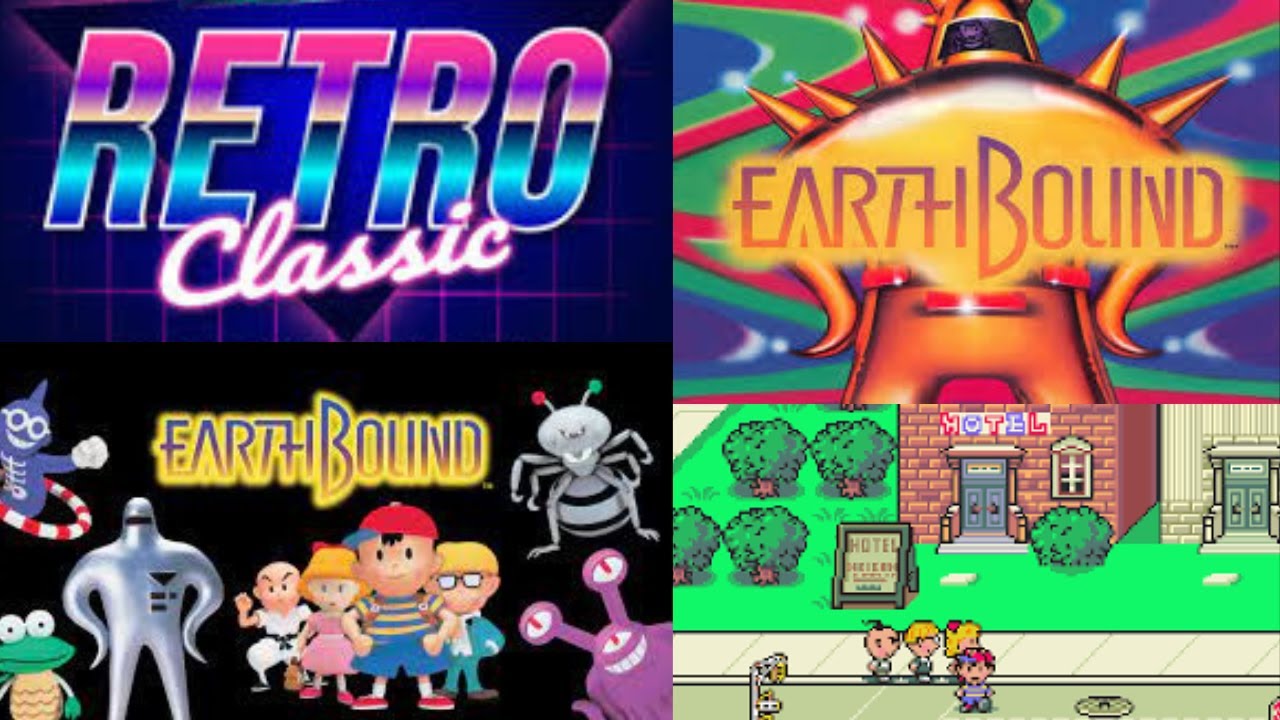 EarthBound SNES (1994) Super Nintendo Classic! Mother 2: Gīgu no ...