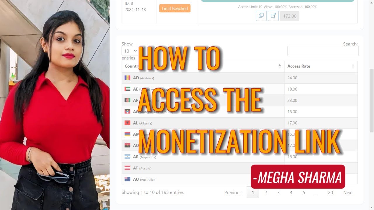 How to Access the Monetization Link - YouTube