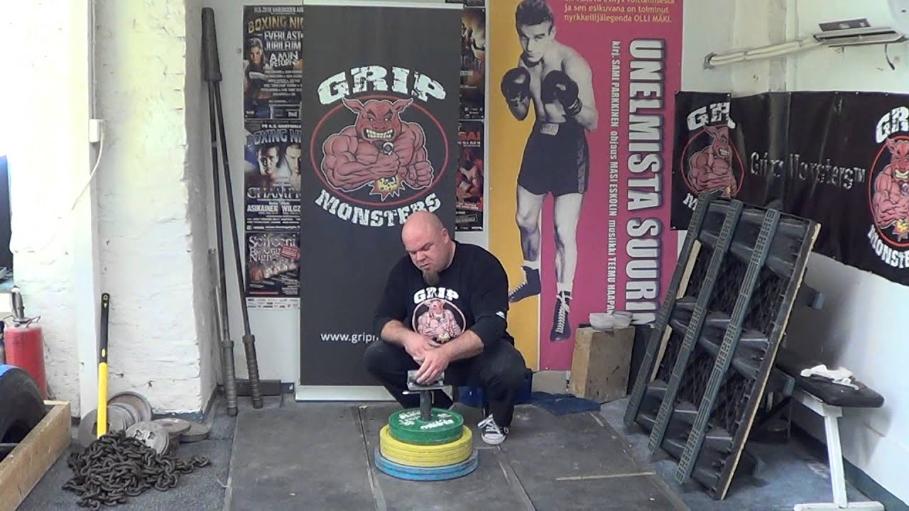 4x10kg Pinch lift - How it´s possible??? - YouTube