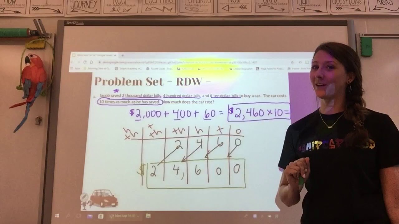 Wed Math 9 14 Lesson 2 Day 3 - YouTube