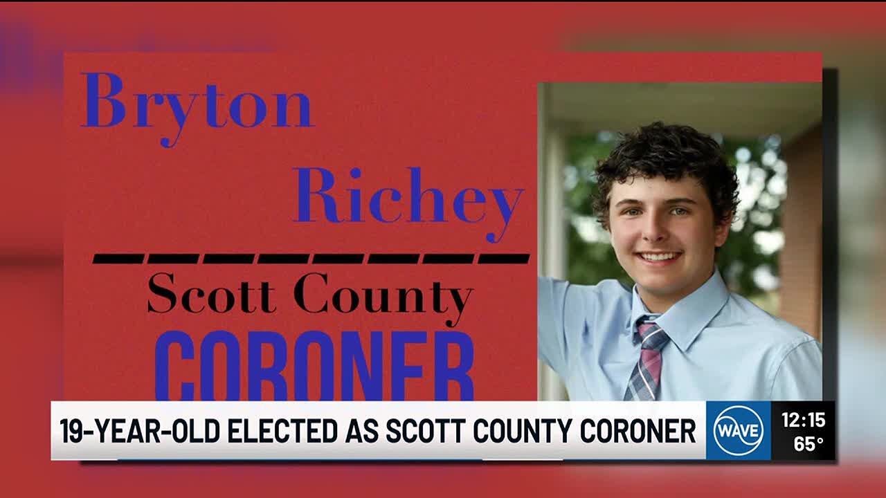 19-year-old elected Scott County coroner - YouTube