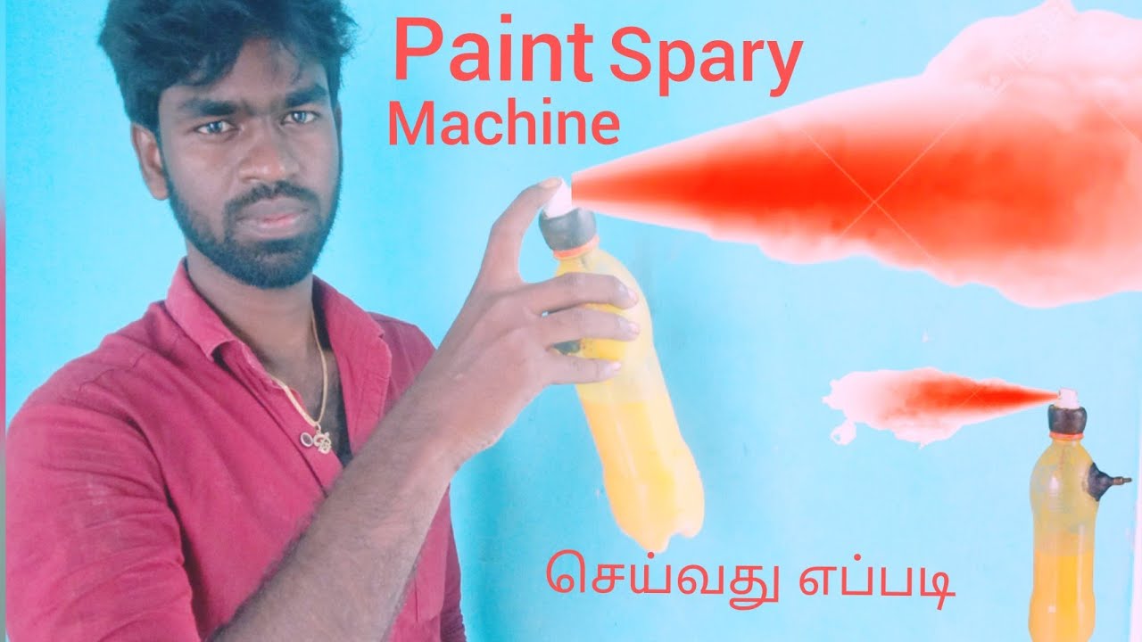 How to make paint spary machine|🎨 paint spary machine| செய்வது எப்படி ...