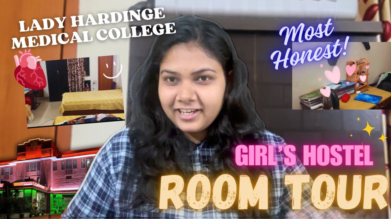 LHMC Hostel Room Tour ️ | Lady Hardinge Medical College | Saaksho - YouTube