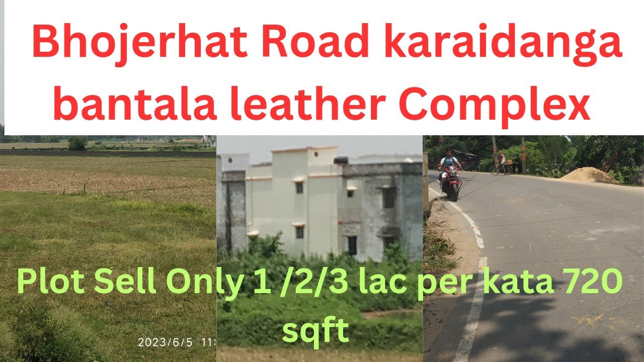 plot Sell 1 lac per kata720 sqft Bantala leather Complex bhojerhat Road ...