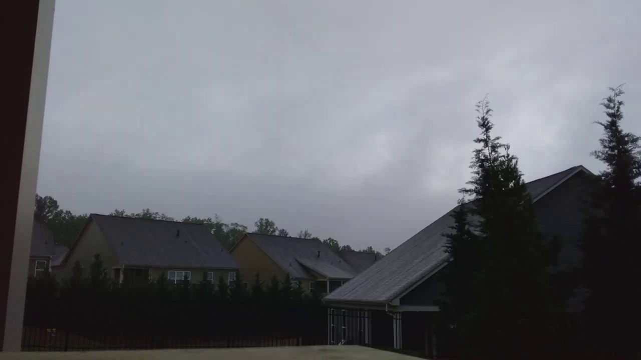 Daytime Deep Thunder And Lightning Storm In Georgia! - YouTube