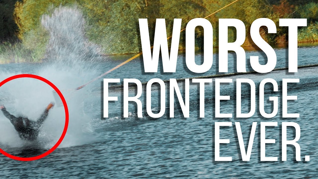 THE WORST FRONT EDGE WE'VE EVER SEEN! Spring Lakes Wakeboarding! | The ...