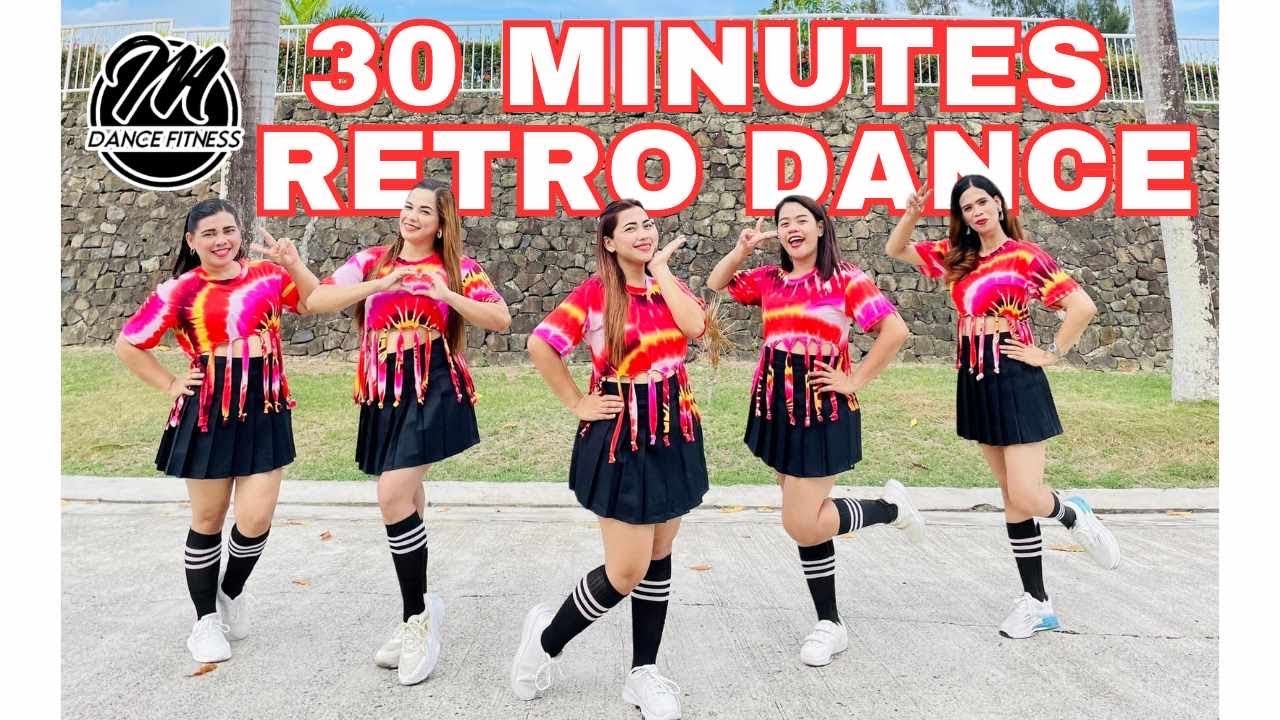 RETRO DANCE WORKOUT for 30 MINUTES - YouTube