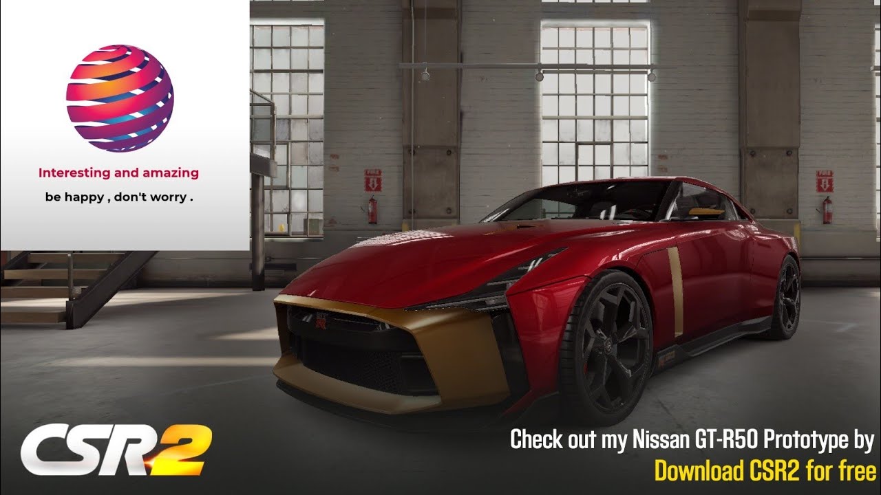 defeat Ashleigh with Nissan gt-r50 in csr racing 2 - YouTube