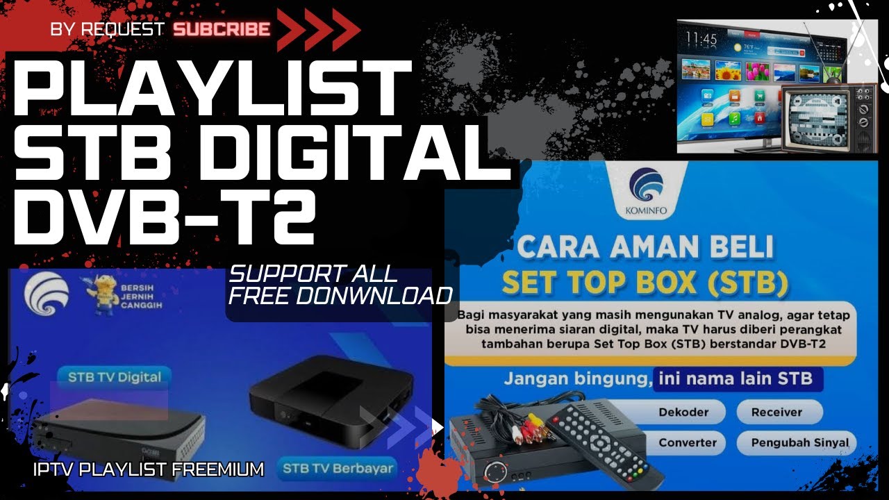 UPDATE !! 07 DES 2023 #PLAYLIST KHUSUS STB DIGITAL DVB-T2 BY REQUEST ...
